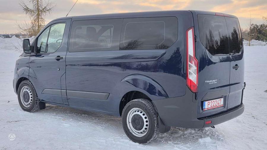 Zils Ford Transit Custom 2018 Klaipėda, ar dzinēja tilpumu 2.00 L un nobraukumu 176 tūkst. km par 9990 €, foto 9 vietnē AUTOMOTO.COM.LV