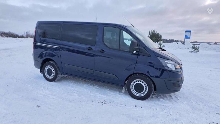 Zils Ford Transit Custom 2018 Klaipėda, ar dzinēja tilpumu 2.00 L un nobraukumu 176 tūkst. km par 9990 €, foto 16 vietnē AUTOMOTO.COM.LV