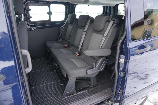 Blue Ford Transit Custom 2018 in Klaipeda, with an engine capacity of 2.00 L and mileage of 244 thousand km for 12900 €, photo 11 on AUTOMOTO.COM.LV
