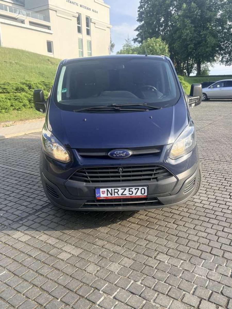 Blue Ford Transit Custom 2018 in Telschi, with an engine capacity of 2.00 L and mileage of 183 thousand km for 13100 €, photo 3 on AUTOMOTO.COM.LV