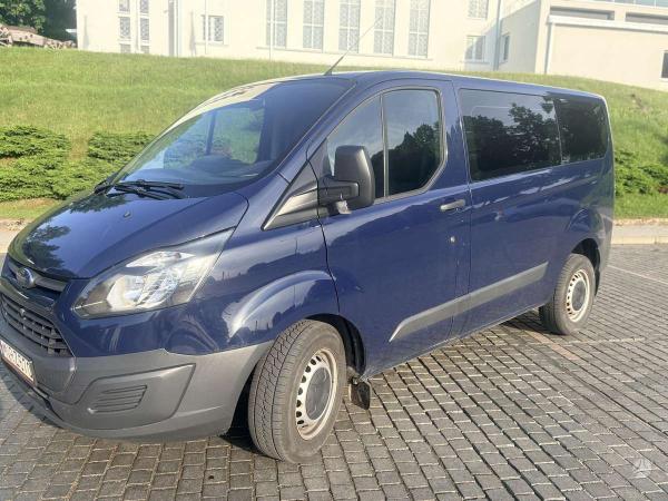 Blue Ford Transit Custom 2018 in Telschi, with an engine capacity of 2.00 L and mileage of 183 thousand km for 13100 €, photo 6 on AUTOMOTO.COM.LV