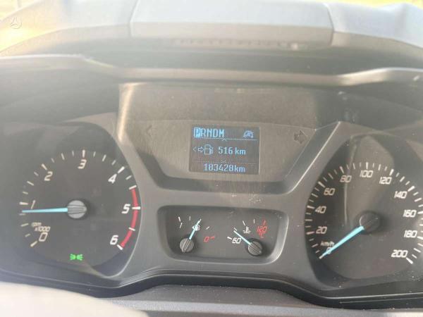 Blue Ford Transit Custom 2018 in Telschi, with an engine capacity of 2.00 L and mileage of 183 thousand km for 13100 €, photo 8 on AUTOMOTO.COM.LV