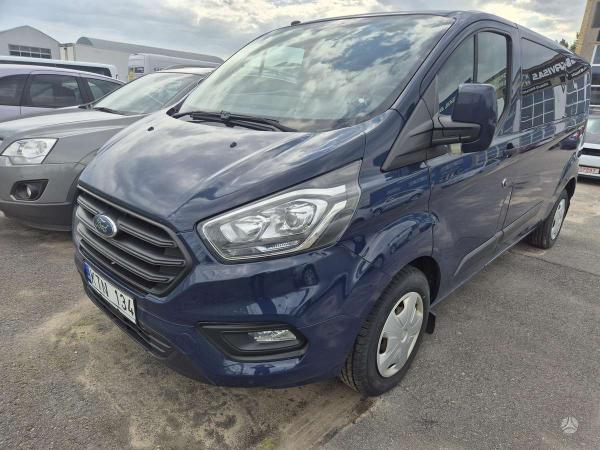 Blue Ford Transit Custom 2018 in Mazeikiai, with an engine capacity of 2.00 L and mileage of 227 thousand km for 11999 €, photo 10 on AUTOMOTO.COM.LV