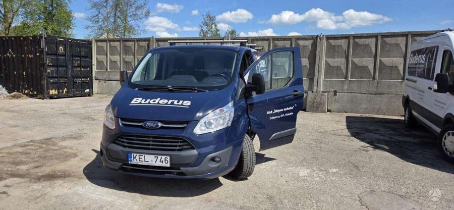 Zils Ford Transit Custom 2018 Klaipėda, ar dzinēja tilpumu 2.00 L un nobraukumu 321 tūkst. km par 5900 €, foto 1 vietnē AUTOMOTO.COM.LV