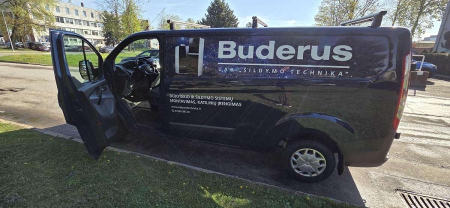 Zils Ford Transit Custom 2018 Klaipėda, ar dzinēja tilpumu 2.00 L un nobraukumu 321 tūkst. km par 5900 €, foto 6 vietnē AUTOMOTO.COM.LV