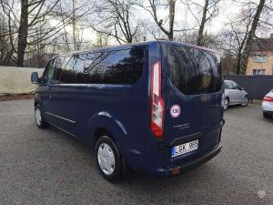 Blue Ford Transit Custom 2019 in Vilnius, with an engine capacity of 2.00 L and mileage of 217 thousand km for 14750 €, photo 4 on AUTOMOTO.COM.LV