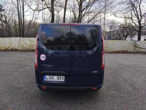 Blue Ford Transit Custom 2019 in Vilnius, with an engine capacity of 2.00 L and mileage of 217 thousand km for 14750 €, photo 6 on AUTOMOTO.COM.LV
