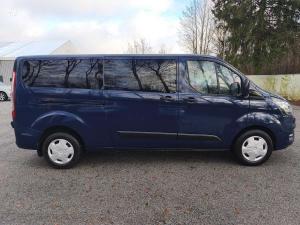 Blue Ford Transit Custom 2019 in Vilnius, with an engine capacity of 2.00 L and mileage of 217 thousand km for 14750 €, photo 7 on AUTOMOTO.COM.LV
