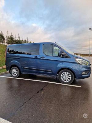 Blue Ford Transit Custom 2019 in Vilnius, with an engine capacity of 2.00 L and mileage of 190 thousand km for 14500 €, photo 4 on AUTOMOTO.COM.LV