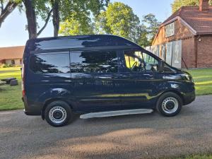 Blue Ford Transit Custom 2020 in Jurbarkas, with an engine capacity of 2.00 L and mileage of 119 thousand km for 14900 €, photo 13 on AUTOMOTO.COM.LV