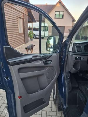 Blue Ford Transit Custom 2020 in Jurbarkas, with an engine capacity of 2.00 L and mileage of 119 thousand km for 14900 €, photo 17 on AUTOMOTO.COM.LV
