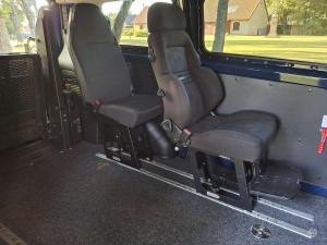 Blue Ford Transit Custom 2020 in Jurbarkas, with an engine capacity of 2.00 L and mileage of 119 thousand km for 14900 €, photo 28 on AUTOMOTO.COM.LV