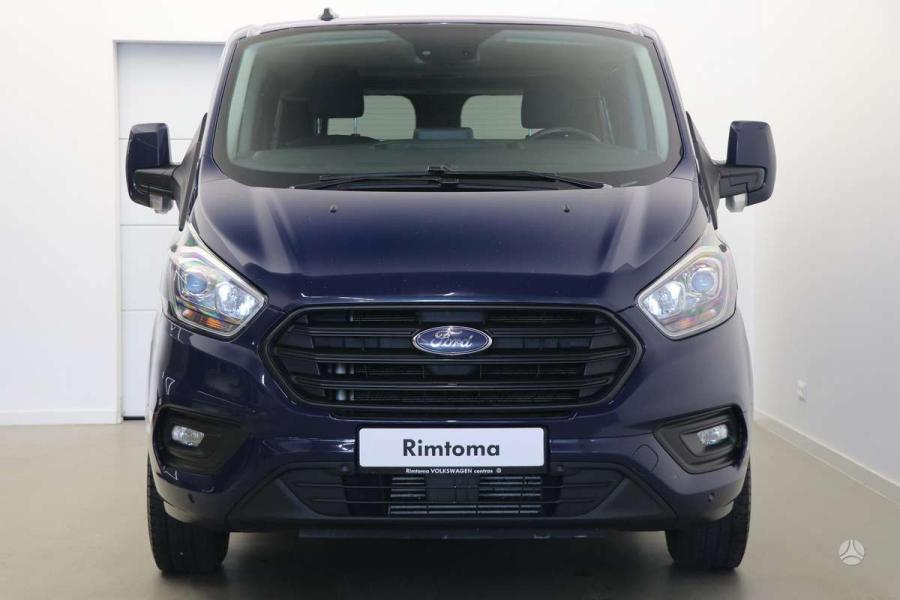 Blue Ford Transit Custom 2021 in Vilnius, with an engine capacity of 2.00 L and mileage of 154 thousand km for 19790 €, photo 6 on AUTOMOTO.COM.LV
