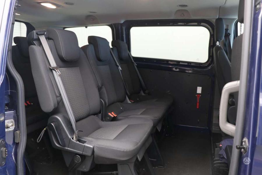 Blue Ford Transit Custom 2021 in Vilnius, with an engine capacity of 2.00 L and mileage of 154 thousand km for 19790 €, photo 11 on AUTOMOTO.COM.LV