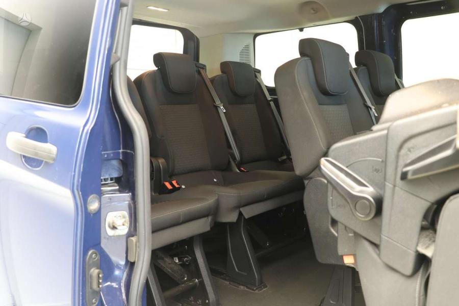 Blue Ford Transit Custom 2021 in Vilnius, with an engine capacity of 2.00 L and mileage of 154 thousand km for 19790 €, photo 13 on AUTOMOTO.COM.LV
