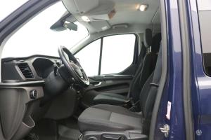 Blue Ford Transit Custom 2021 in Vilnius, with an engine capacity of 2.00 L and mileage of 154 thousand km for 19790 €, photo 14 on AUTOMOTO.COM.LV