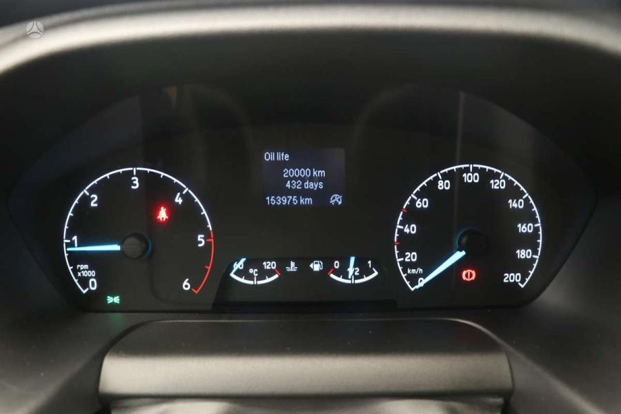 Blue Ford Transit Custom 2021 in Vilnius, with an engine capacity of 2.00 L and mileage of 154 thousand km for 19790 €, photo 19 on AUTOMOTO.COM.LV