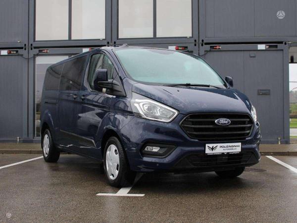Zils Ford Transit Custom 2022 Viļņa, ar dzinēja tilpumu 2.00 L un nobraukumu 135 tūkst. km par 22350 €, foto 2 vietnē AUTOMOTO.COM.LV