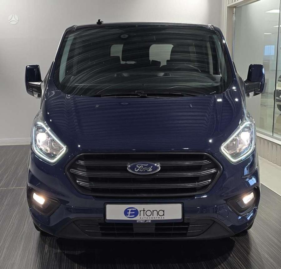 Blue Ford Transit Custom 2023 in Siauliai, with an engine capacity of 2.00 L and mileage of 67 thousand km for 25000 €, photo 8 on AUTOMOTO.COM.LV