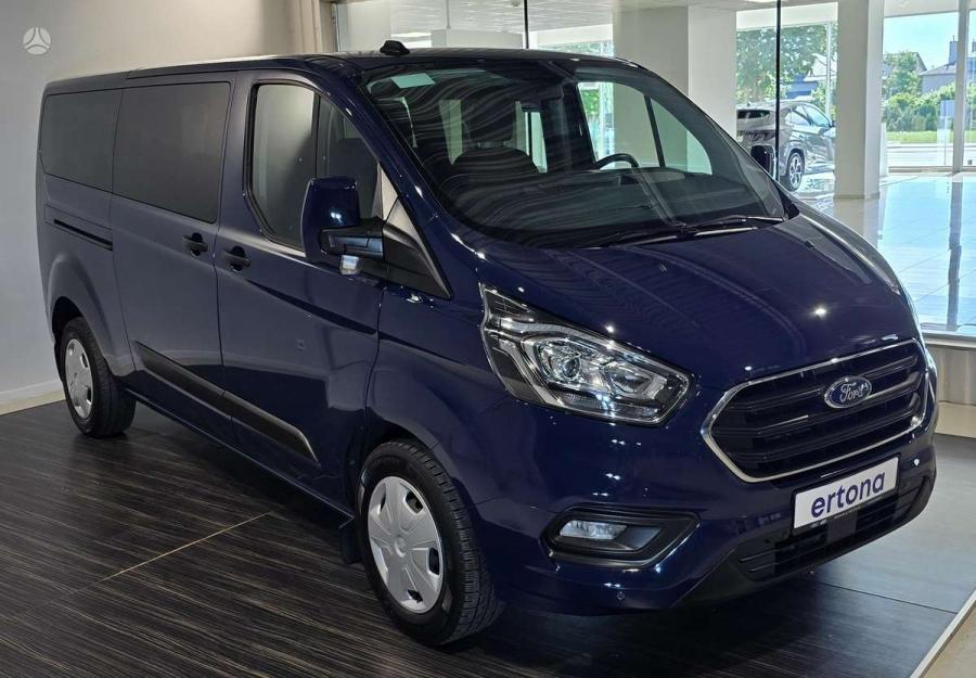 Zils Ford Transit Custom 2023 Šauļi, ar dzinēja tilpumu 2.00 L un nobraukumu 94 tūkst. km par 22990 €, foto 1 vietnē AUTOMOTO.COM.LV