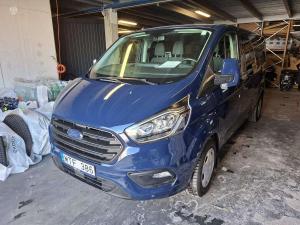 Blue Ford Transit Custom 2023 in Klaipeda, with an engine capacity of 2.00 L and mileage of 102 thousand km for 21780 €, photo 3 on AUTOMOTO.COM.LV