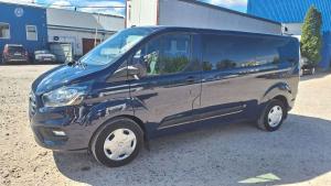 Blue Ford Transit Custom 2023 in Druskininkai, with an engine capacity of 2.00 L and mileage of 250 thousand km for 17500 €, photo 5 on AUTOMOTO.COM.LV
