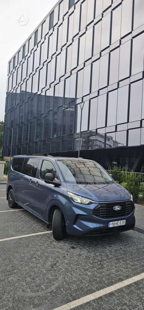 Zils Ford Transit Custom 2025 Viļņa, ar dzinēja tilpumu 2.00 L un nobraukumu 13 tūkst. km par 40475 €, foto 2 vietnē AUTOMOTO.COM.LV