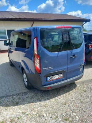 Zils Ford Transit Custom 2014 Trakai, ar dzinēja tilpumu 2.20 L un nobraukumu 48 tūkst. km par 15000 €, foto  vietnē AUTOMOTO.COM.LV