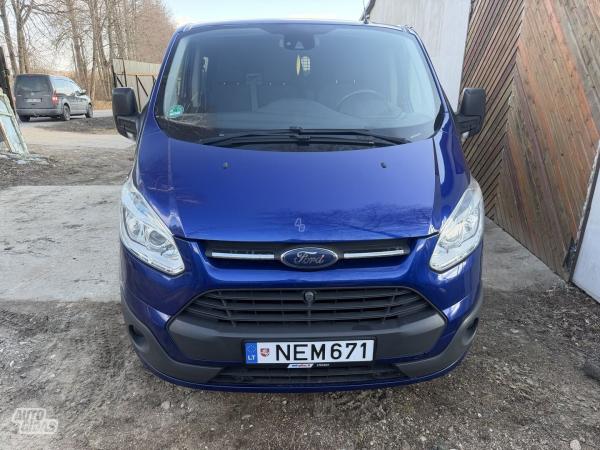 Blue Ford Transit Custom 2015 in Plunge, with an engine capacity of 2.20 L and mileage of 167 thousand km for 9800 €, photo 2 on AUTOMOTO.COM.LV