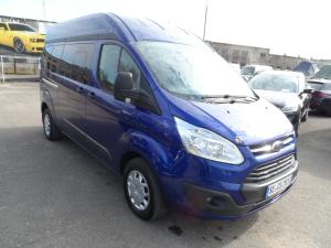 Zils Ford Transit Custom 2017 Klaipėda, ar dzinēja tilpumu 2.00 L un nobraukumu 186 tūkst. km par 12900 €, foto 4 vietnē AUTOMOTO.COM.LV