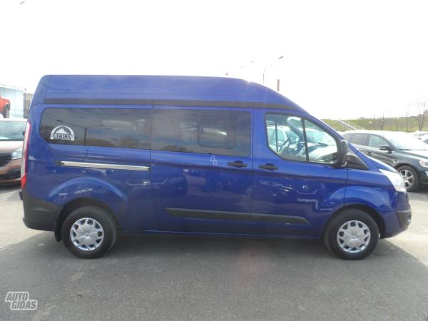Zils Ford Transit Custom 2017 Klaipėda, ar dzinēja tilpumu 2.00 L un nobraukumu 186 tūkst. km par 12900 €, foto 4 vietnē AUTOMOTO.COM.LV
