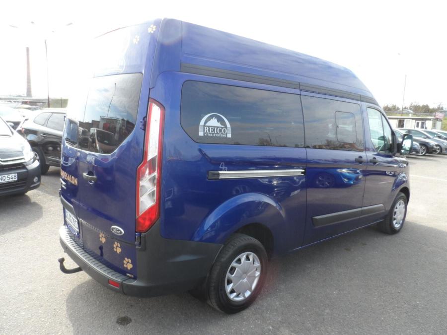 Zils Ford Transit Custom 2017 Klaipėda, ar dzinēja tilpumu 2.00 L un nobraukumu 186 tūkst. km par 12900 €, foto 6 vietnē AUTOMOTO.COM.LV