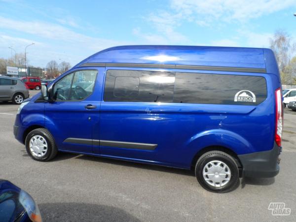 Zils Ford Transit Custom 2017 Klaipėda, ar dzinēja tilpumu 2.00 L un nobraukumu 186 tūkst. km par 12900 €, foto 8 vietnē AUTOMOTO.COM.LV