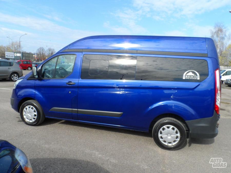 Zils Ford Transit Custom 2017 Klaipėda, ar dzinēja tilpumu 2.00 L un nobraukumu 186 tūkst. km par 12900 €, foto 9 vietnē AUTOMOTO.COM.LV