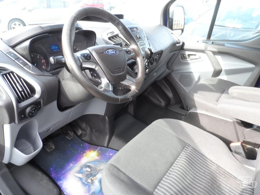 Zils Ford Transit Custom 2017 Klaipėda, ar dzinēja tilpumu 2.00 L un nobraukumu 186 tūkst. km par 12900 €, foto 13 vietnē AUTOMOTO.COM.LV