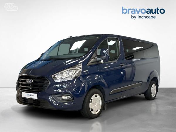 Blue Ford Transit Custom 2022 in Vilnius, with an engine capacity of 2.00 L and mileage of 123 thousand km for 21900 €, photo 1 on AUTOMOTO.COM.LV