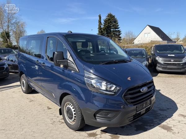 Blue Ford Transit Custom 2023 in Vilnius, with an engine capacity of 2.00 L and mileage of 7 thousand km for 24000 €, photo 2 on AUTOMOTO.COM.LV