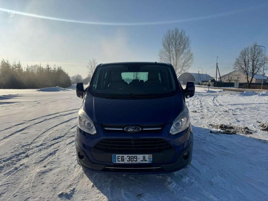 Zils Ford Transit Custom 2016 Tauragė, ar dzinēja tilpumu 0.00 L un nobraukumu 264 tūkst. km par 13499 €, foto 1 vietnē AUTOMOTO.COM.LV