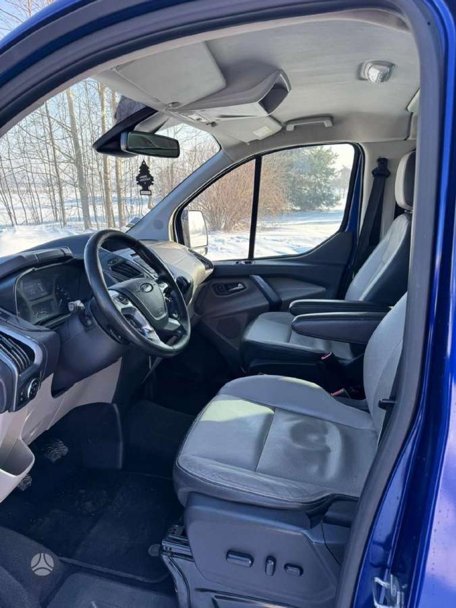 Zils Ford Transit Custom 2016 Tauragė, ar dzinēja tilpumu 0.00 L un nobraukumu 264 tūkst. km par 13499 €, foto 5 vietnē AUTOMOTO.COM.LV