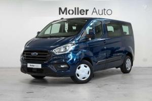 Blue Ford Transit Custom 2021 in Vilnius, with an engine capacity of 2.00 L and mileage of 107 thousand km for 22500 €, photo  on AUTOMOTO.COM.LV