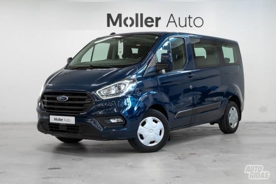 Blue Ford Transit Custom 2021 in Vilnius, with an engine capacity of 2.00 L and mileage of 107 thousand km for 22500 €, photo 1 on AUTOMOTO.COM.LV