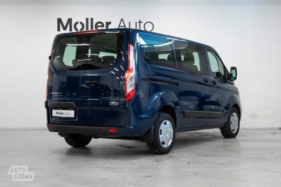 Blue Ford Transit Custom 2021 in Vilnius, with an engine capacity of 2.00 L and mileage of 107 thousand km for 22500 €, photo 3 on AUTOMOTO.COM.LV