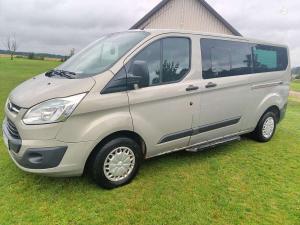 Brown Ford Transit Custom 2014 in Panevezys, with an engine capacity of 2.20 L and mileage of 402 thousand km for 10999 €, photo 3 on AUTOMOTO.COM.LV