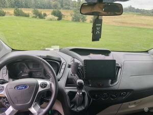 Brown Ford Transit Custom 2014 in Panevezys, with an engine capacity of 2.20 L and mileage of 402 thousand km for 10999 €, photo 10 on AUTOMOTO.COM.LV