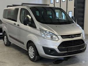Pelēks Ford Transit Custom 2013 Marijampole, ar dzinēja tilpumu 2.20 L un nobraukumu 186 tūkst. km par 11500 €, foto  vietnē AUTOMOTO.COM.LV