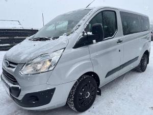 Pelēks Ford Transit Custom 2014 Tauragė, ar dzinēja tilpumu 2.20 L un nobraukumu 271 tūkst. km par 10500 €, foto  vietnē AUTOMOTO.COM.LV