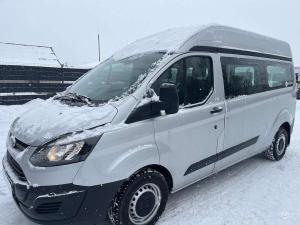 Pelēks Ford Transit Custom 2014 Tauragė, ar dzinēja tilpumu 2.20 L un nobraukumu 236 tūkst. km par 9500 €, foto  vietnē AUTOMOTO.COM.LV