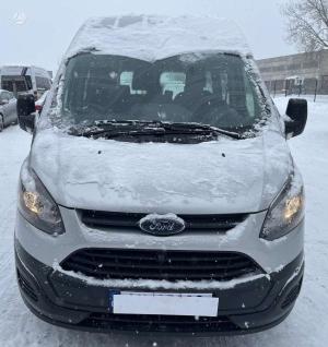 Grey Ford Transit Custom 2014 in Taurage, with an engine capacity of 2.20 L and mileage of 236 thousand km for 9500 €, photo 2 on AUTOMOTO.COM.LV