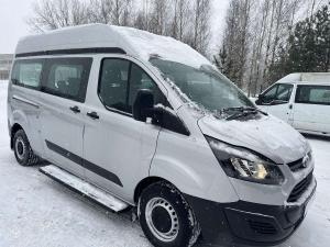 Grey Ford Transit Custom 2014 in Taurage, with an engine capacity of 2.20 L and mileage of 236 thousand km for 9500 €, photo 3 on AUTOMOTO.COM.LV