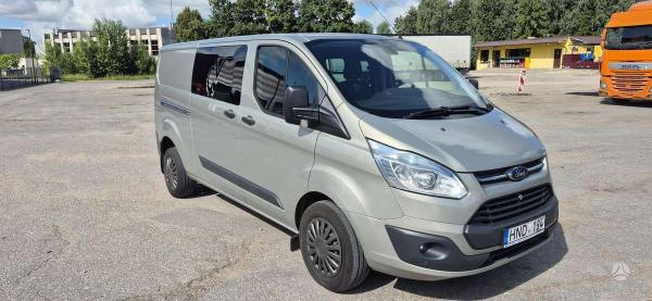 Pelēks Ford Transit Custom 2014 Raseiniai, ar dzinēja tilpumu 2.20 L un nobraukumu 215 tūkst. km par 8000 €, foto 2 vietnē AUTOMOTO.COM.LV